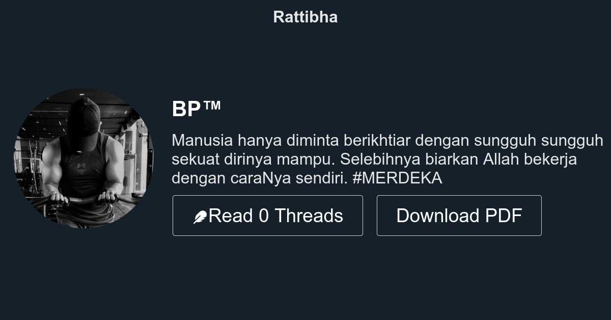 Threads from BP™ - Rattibha