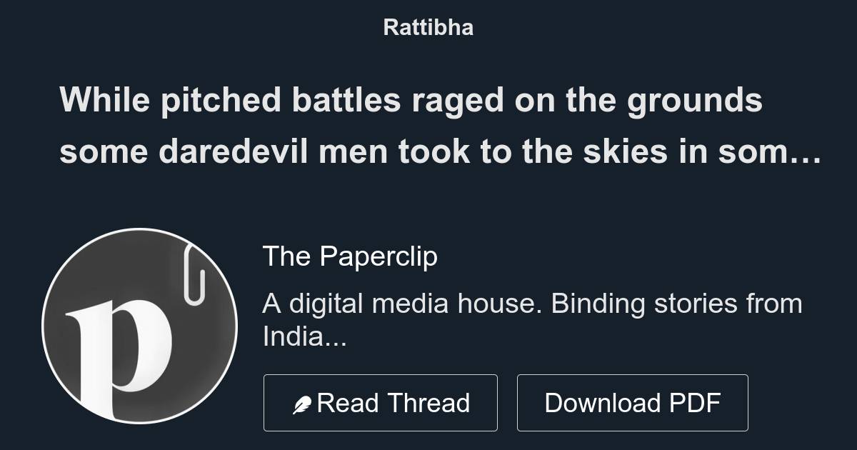 While pitched battles raged on the grounds some daredevil men took to ...