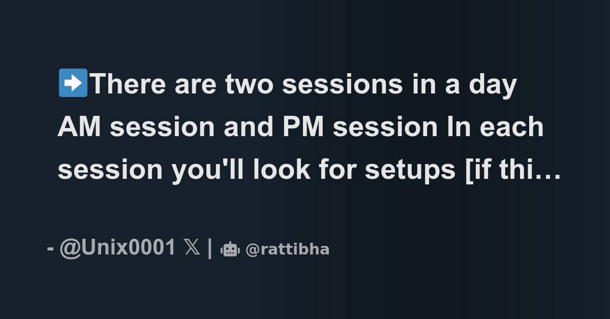 There are two sessions in a day AM session and PM session In each ...