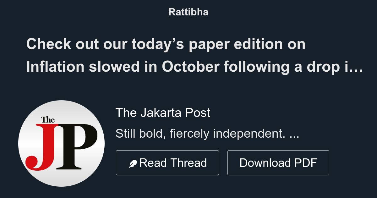 Check out our today’s paper edition on