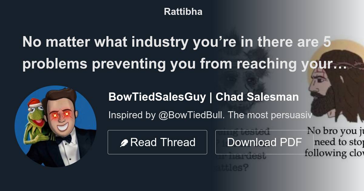 No matter what industry you’re in there are 5 problems preventing you ...