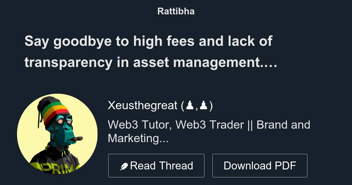 Say goodbye to high fees and lack of transparency in asset management. Introducing @FactorDAO ...