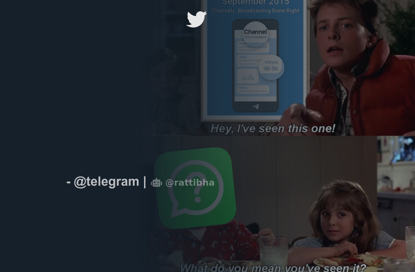 - Thread from Telegram Messenger @telegram - Rattibha