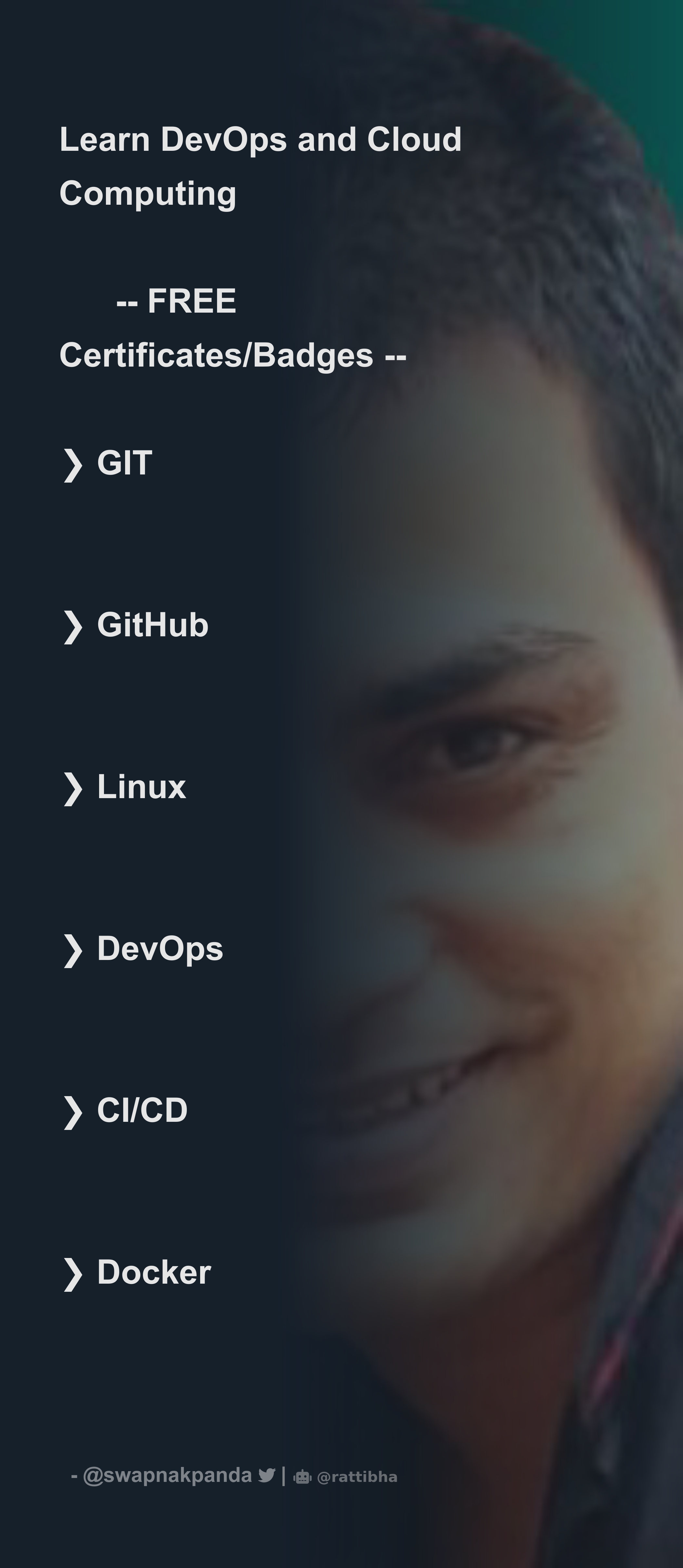 Learn DevOps and Cloud Computing -- FREE Certificates/Badges -- GIT ...
