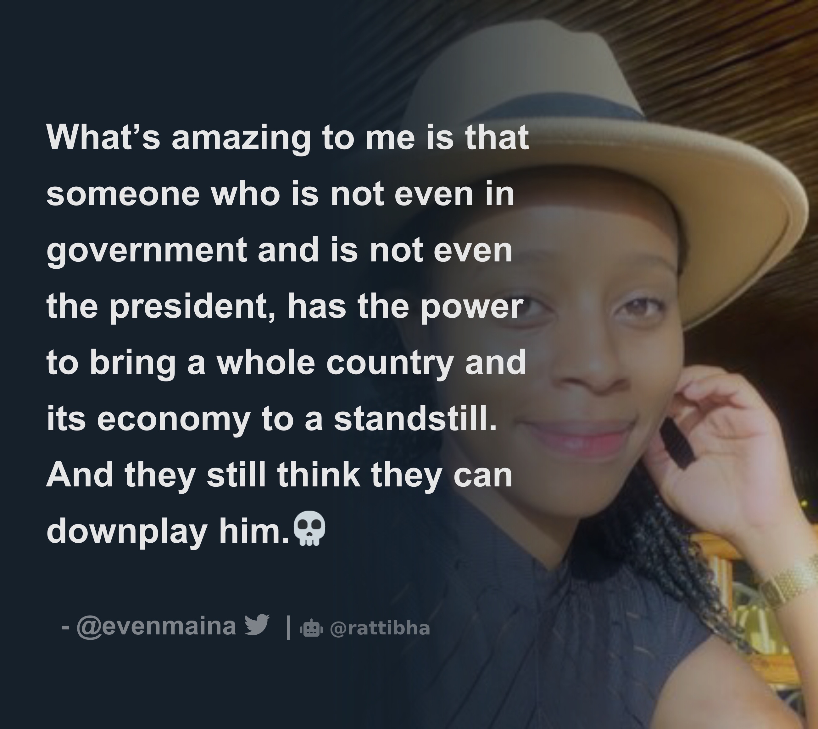 Threads from Eve Maina - Rattibha