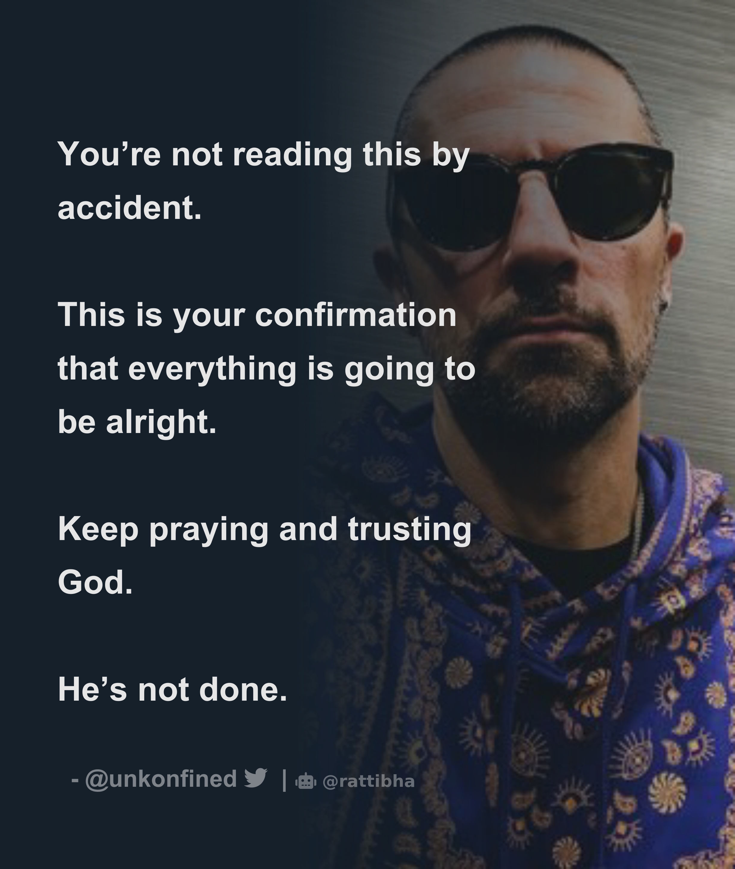 You’re not reading this by accident. This is your confirmation that everything is going to be ...