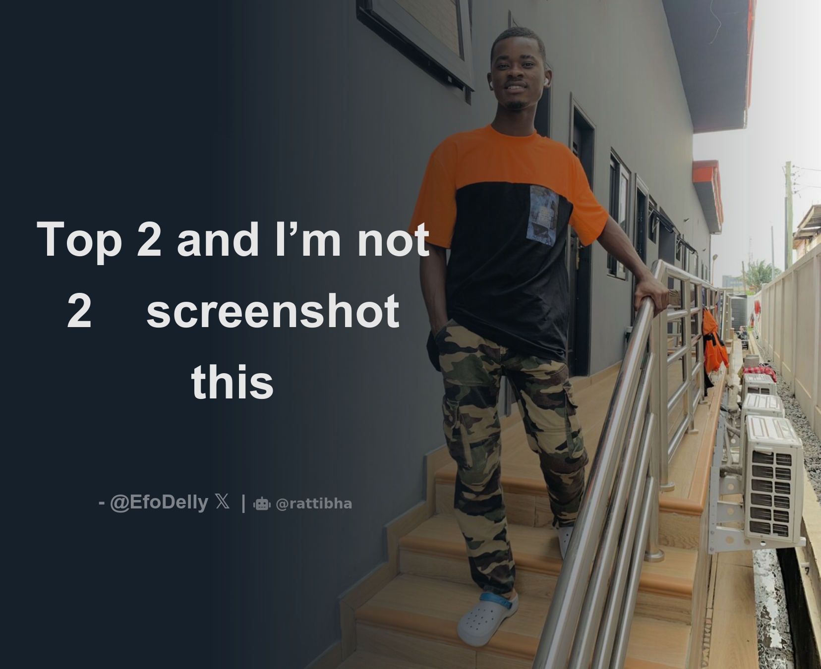 Top 2 and I’m not 2 - Thread from man of letters @EfoDelly - Rattibha