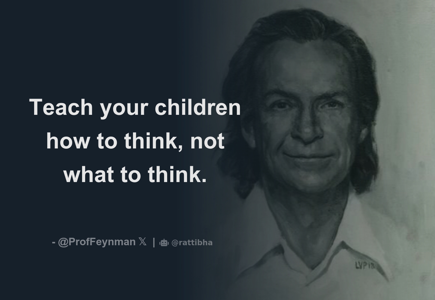 Teach your children how to think, not what to think. - Download Tweet ...