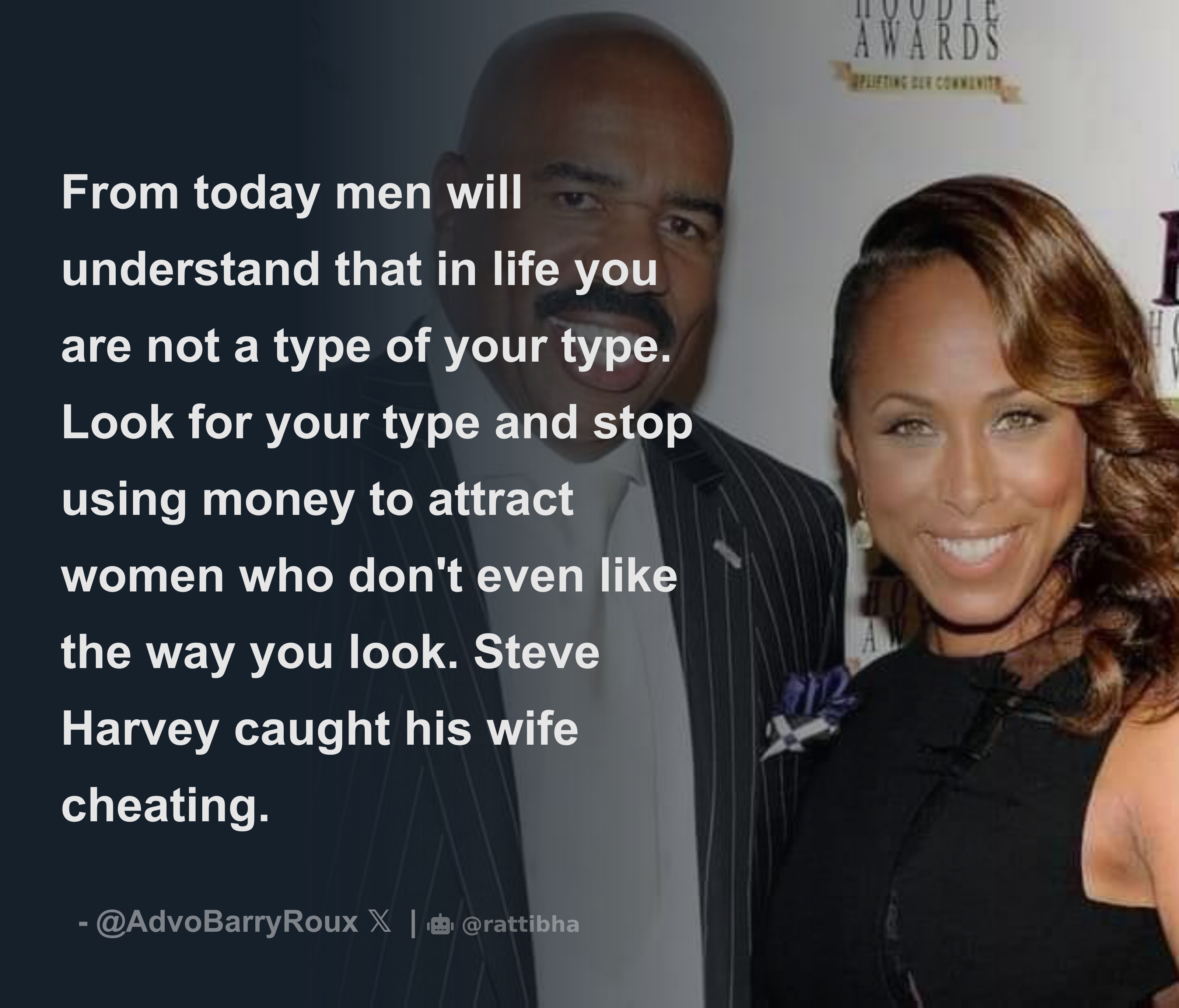 From today men will understand that in life you are not a type of your ...