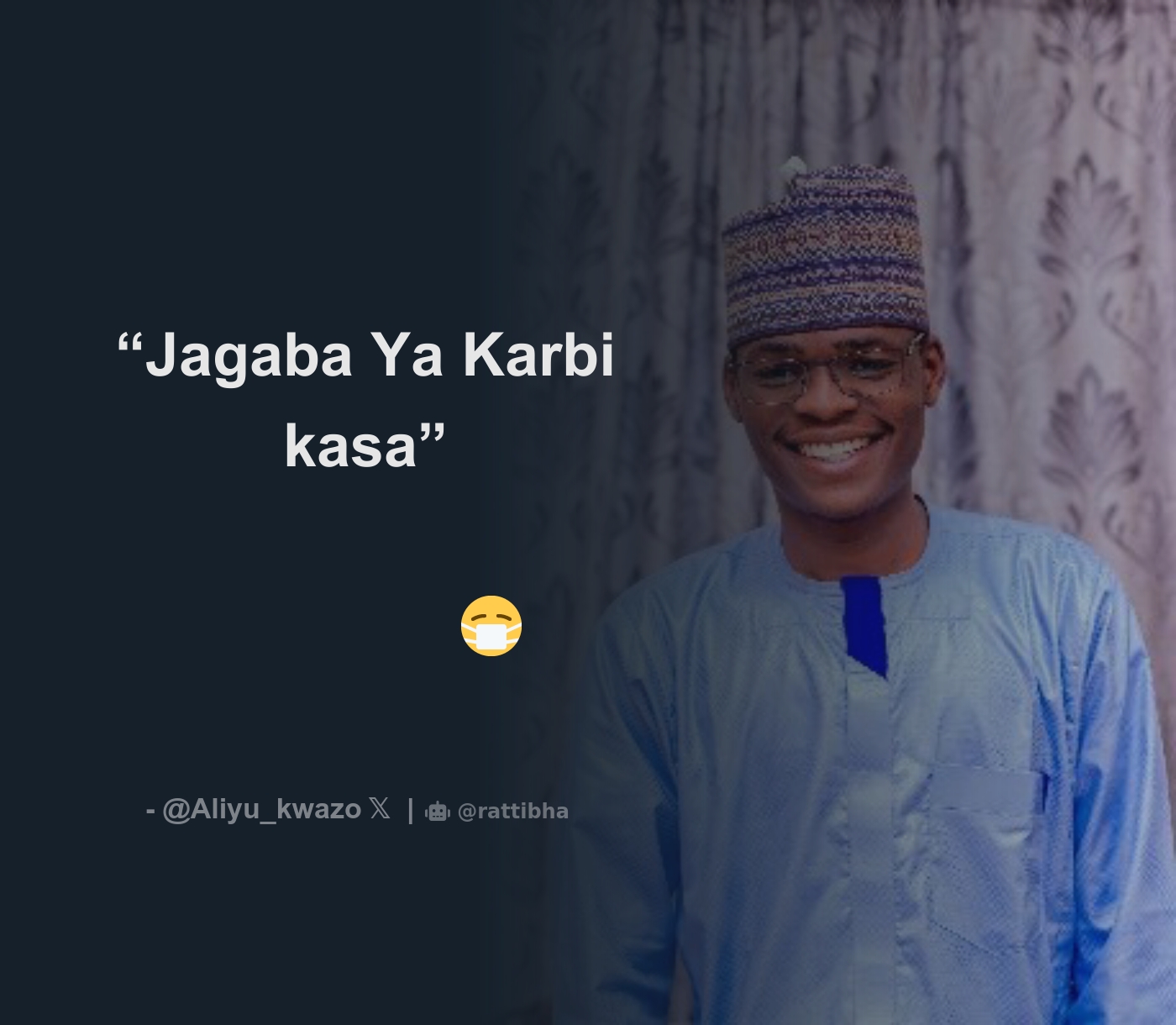 “Jagaba Ya Karbi kasa” 😷 - Download Tweet Image from M a t a w a l l e ...