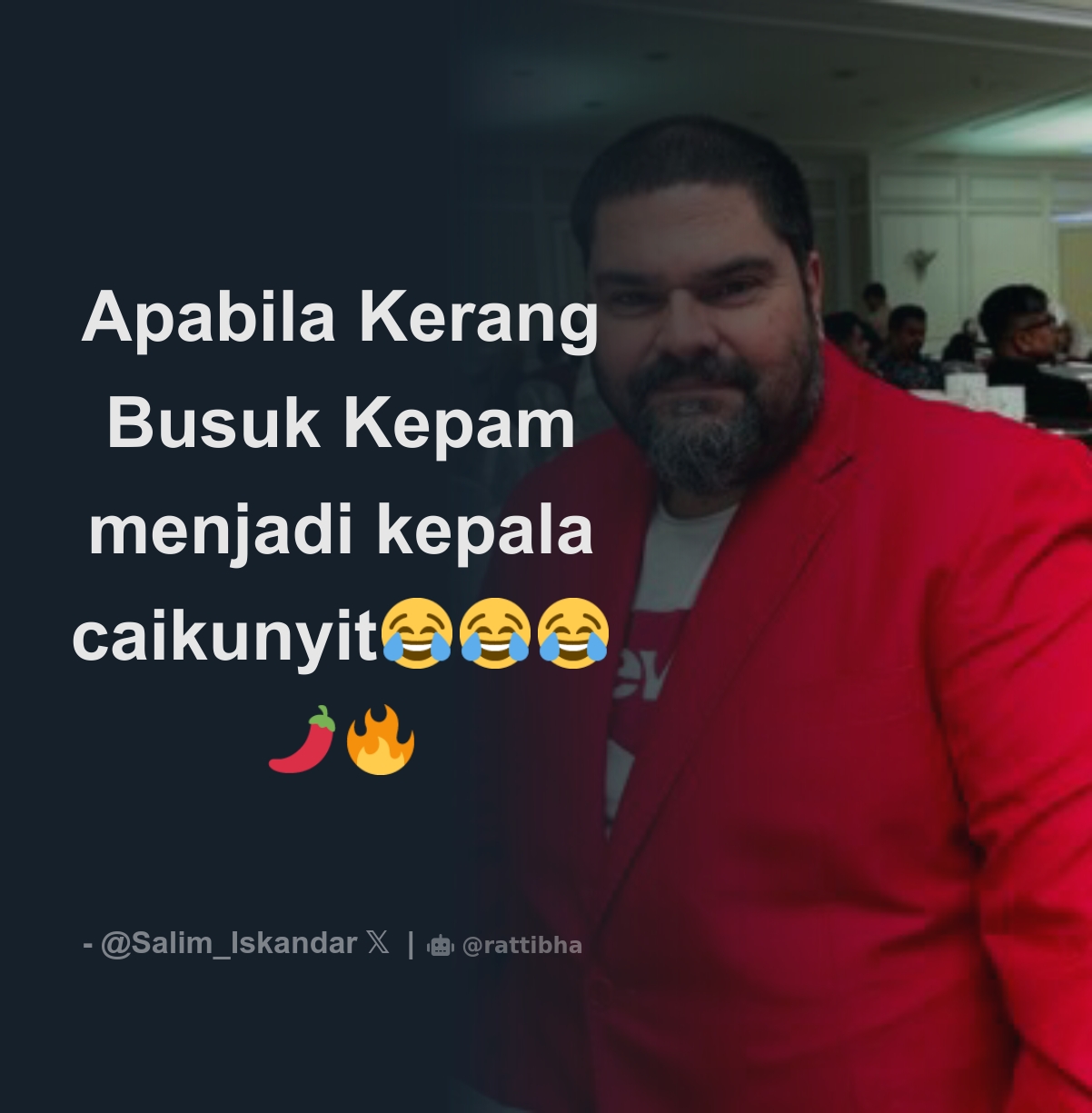 Apabila Kerang Busuk Kepam menjadi kepala caikunyit😂😂😂🌶️🔥 - Download ...