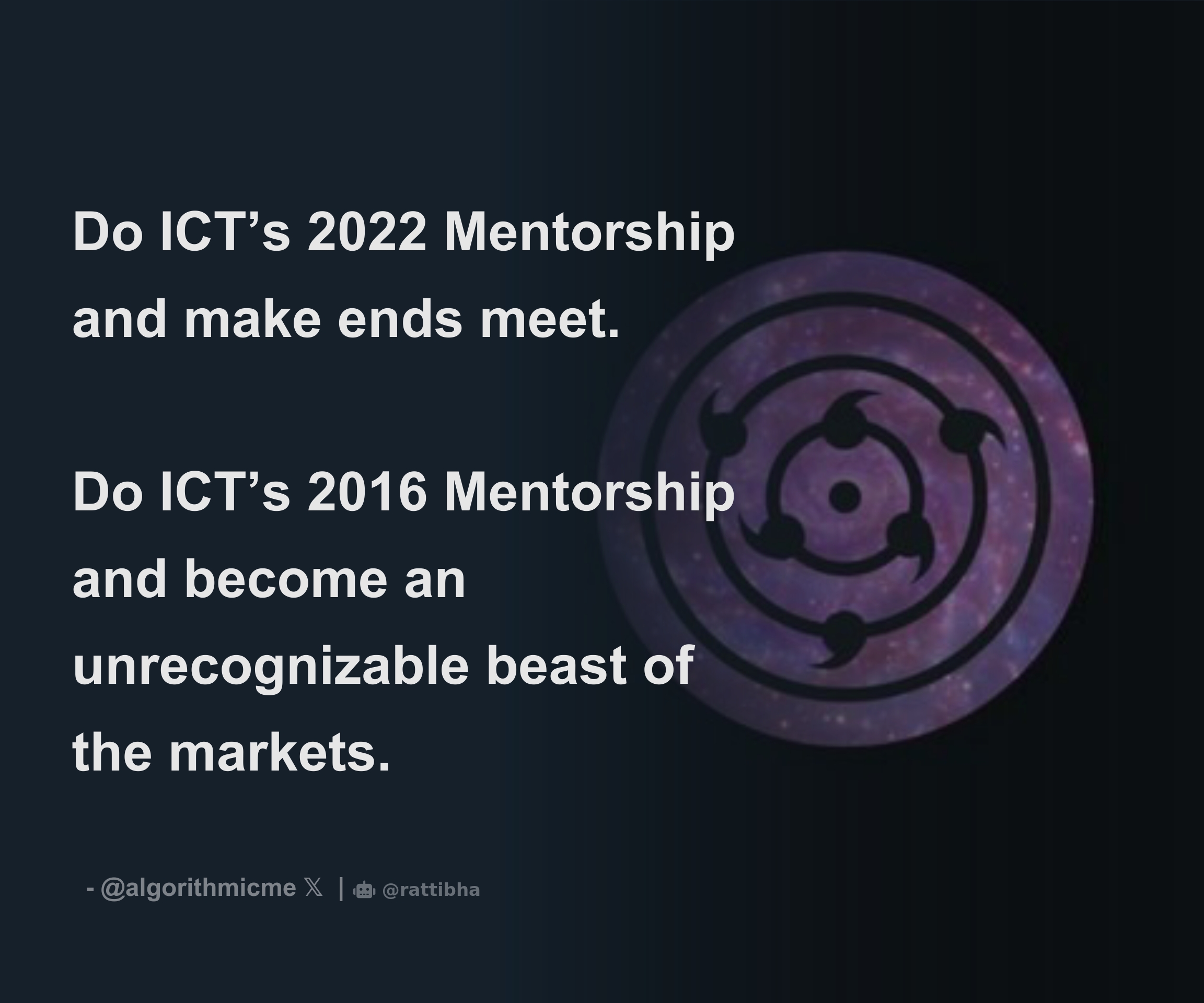 Do ICT’s 2022 Mentorship and make ends meet. Do ICT’s 2016 Mentorship ...
