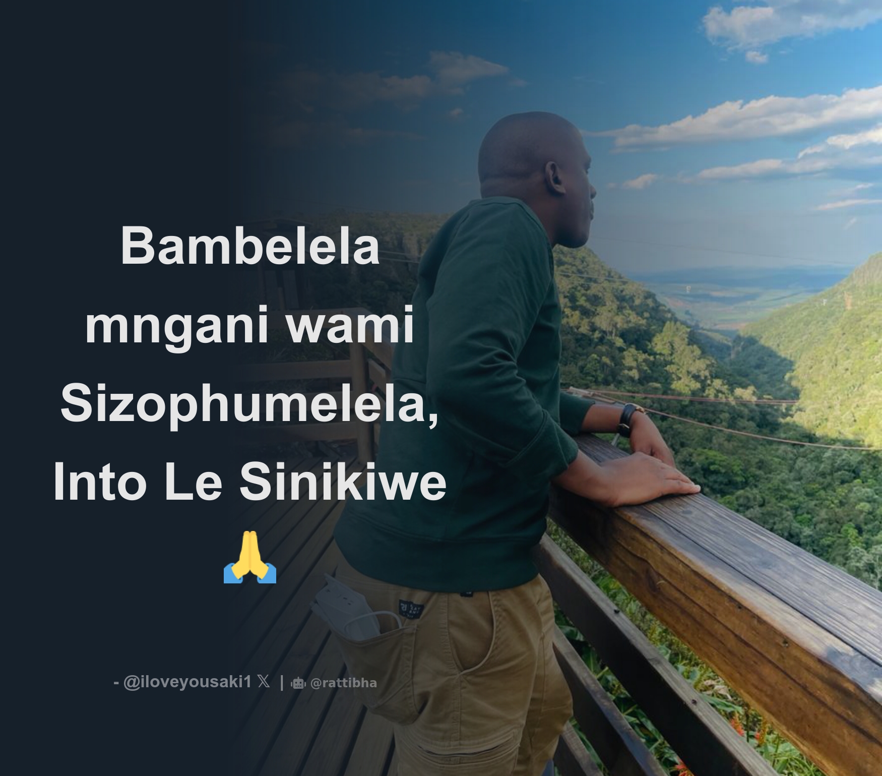 Bambelela mngani wami Sizophumelela, Into Le Sinikiwe 🙏 - Download ...