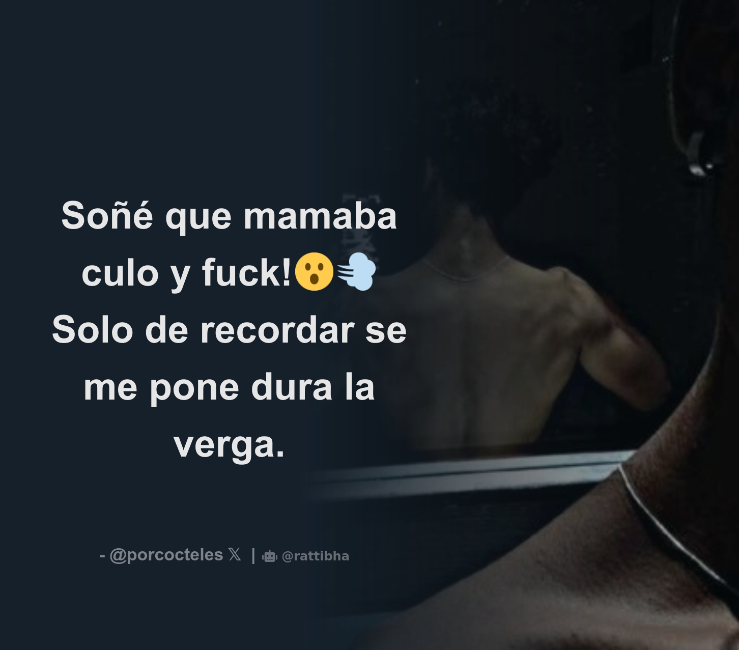 Soñé Que Mamaba Culo Y Fuck😮💨 Solo De Recordar Se Me Pone Dura La Verga Thread From Diego
