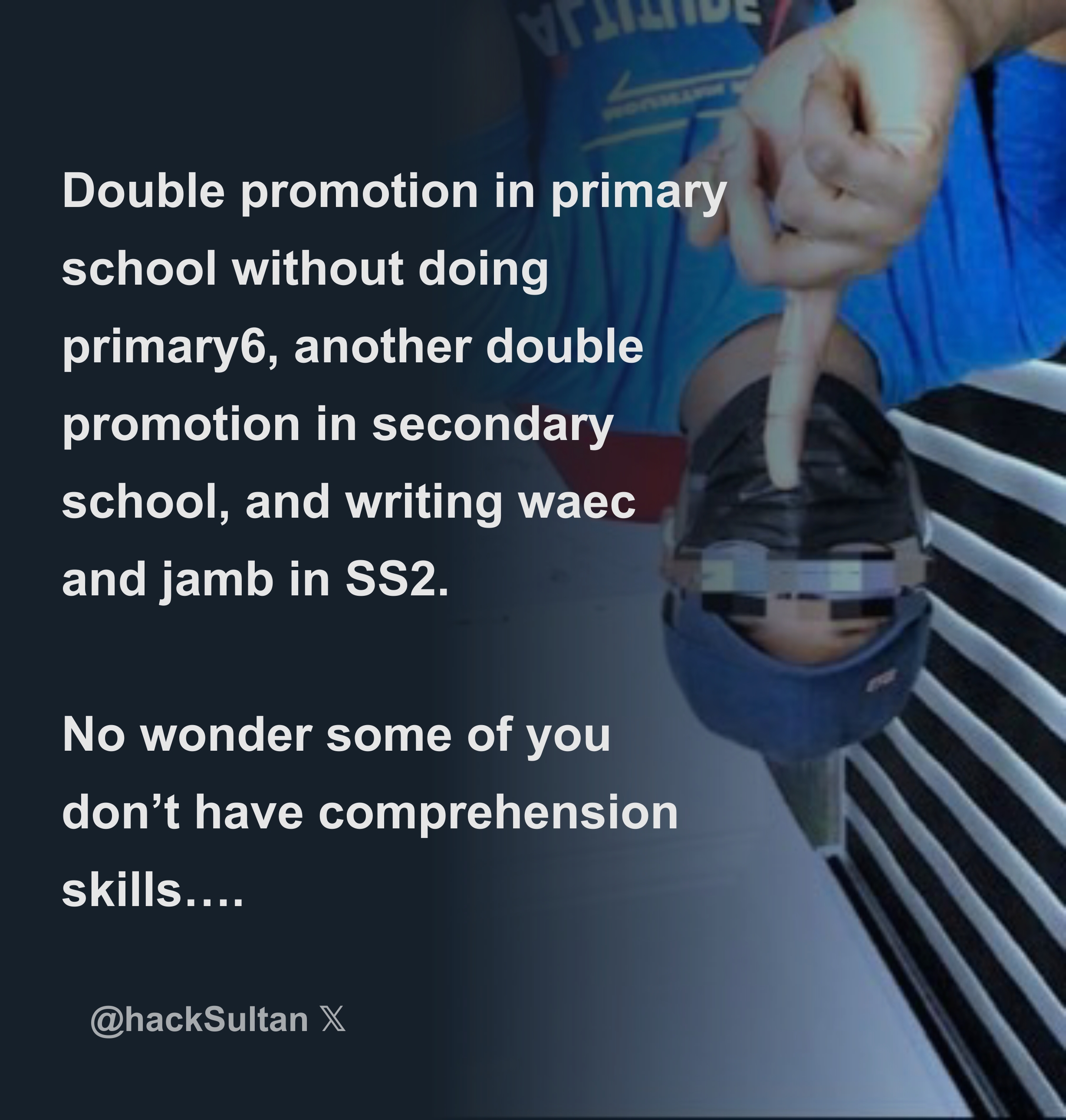 Double promotion in primary school without doing primary6, another ...