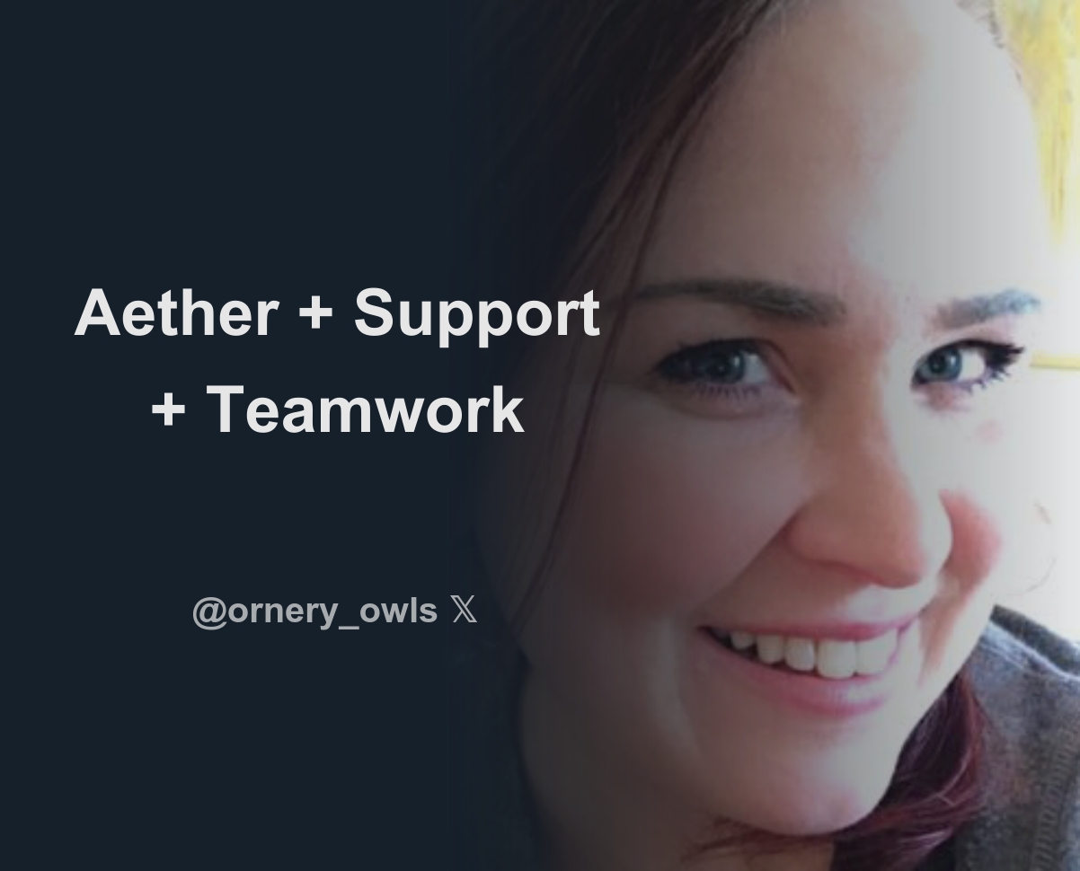 @Sharex1 @NotOpCue Aether + Support + Teamwork - Download Tweet Image from Susan Goss @ornery ...