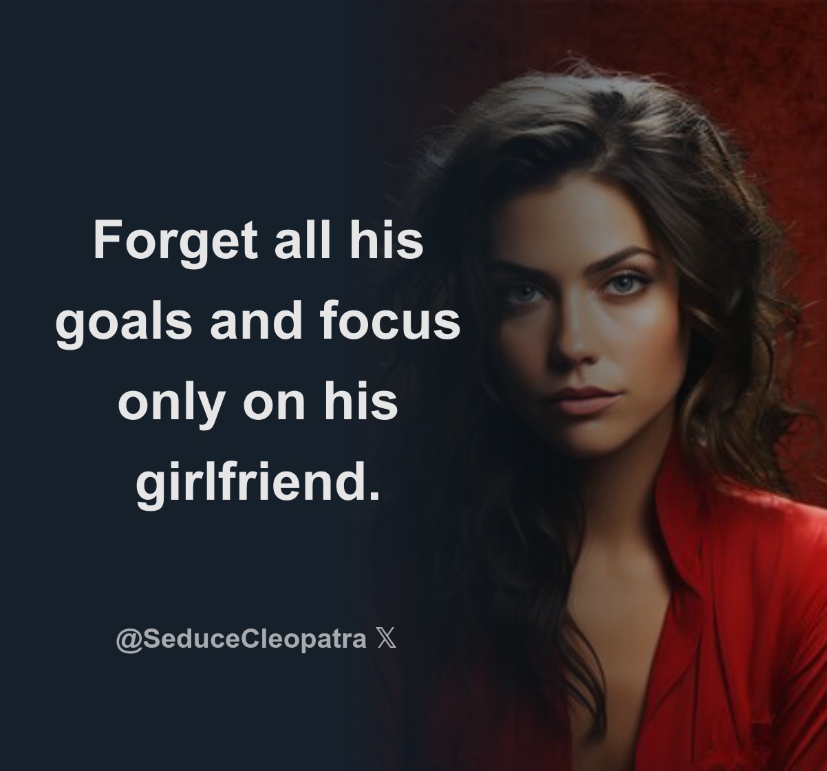 Masculinepeak Forget All His Goals And Focus Only On His Girlfriend Thread From Cleopatra