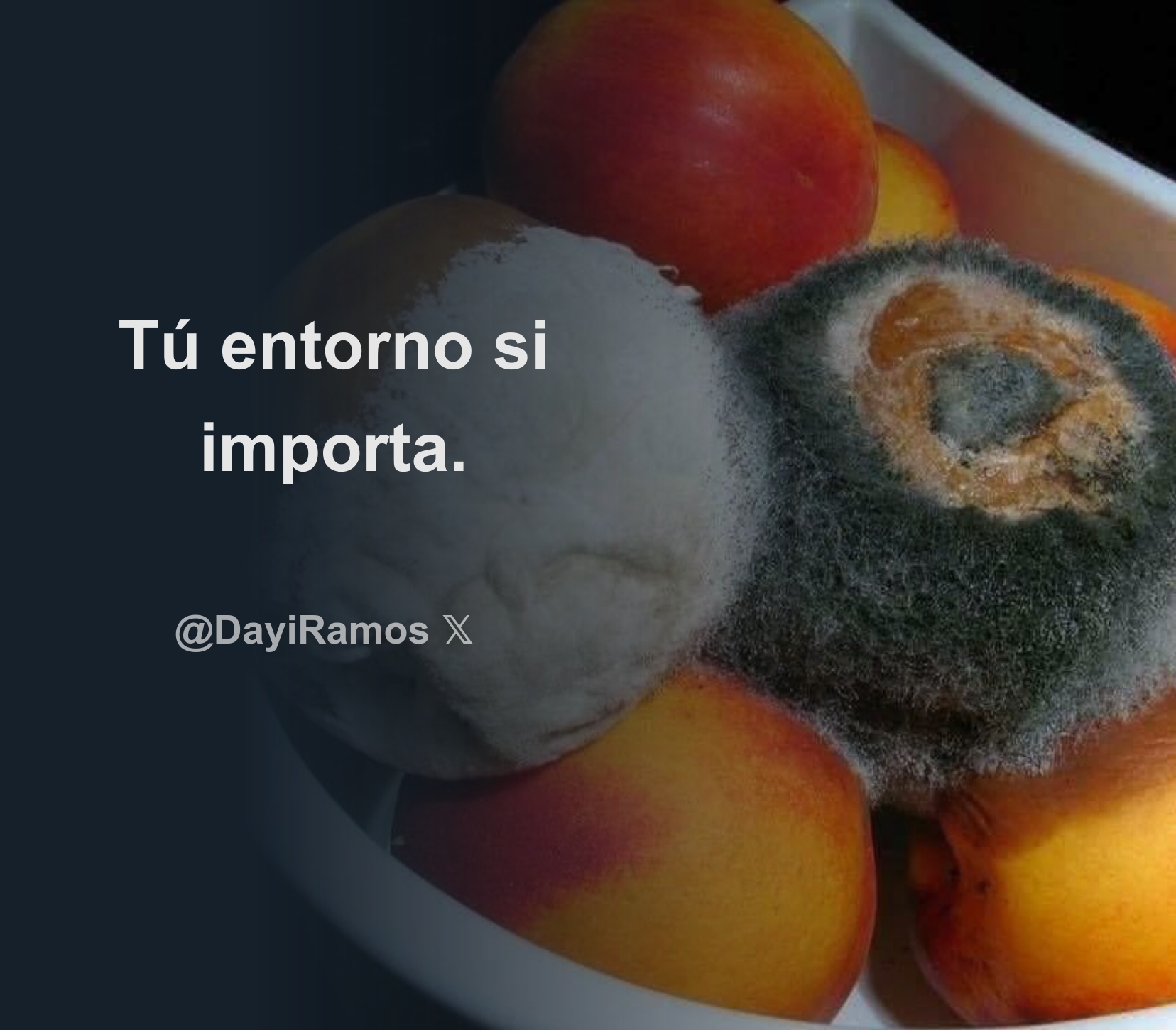 Tú entorno si importa. - Download Tweet Image from DayiRamos @DayiRamos ...