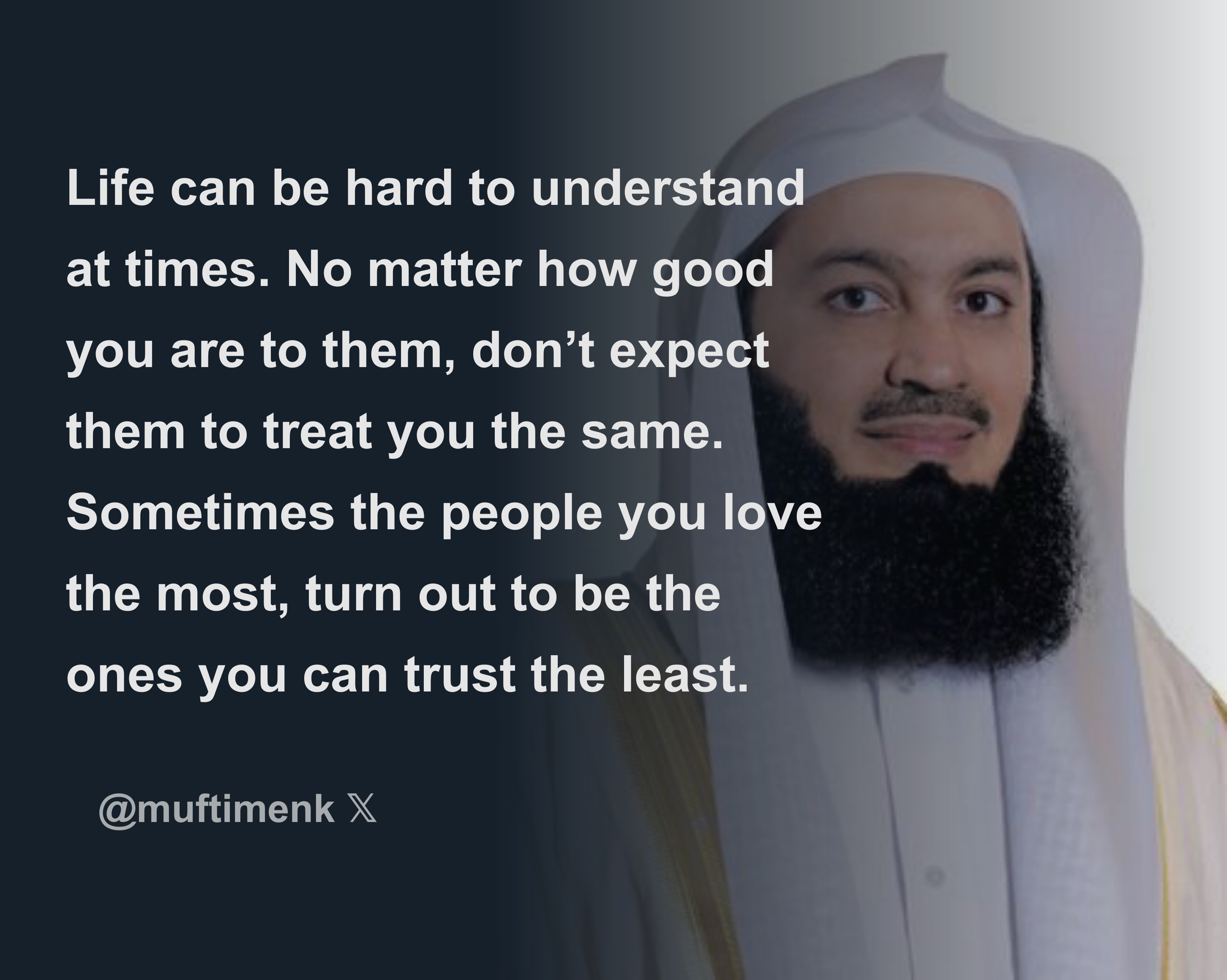 Life can be hard to understand at times. No matter how good you are to ...