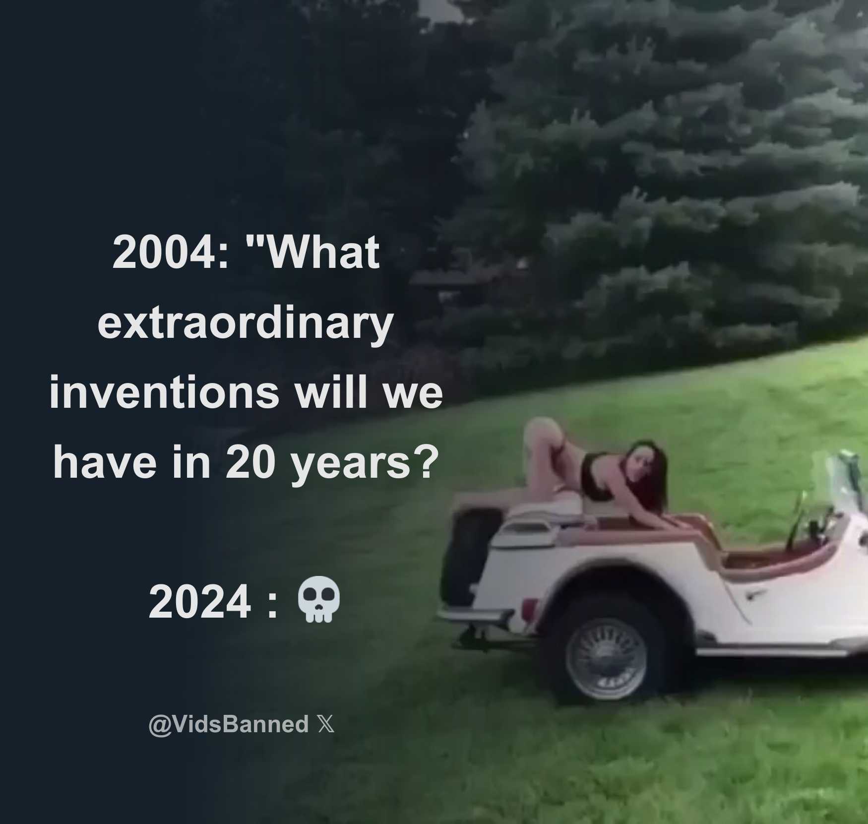 2004: "What extraordinary inventions will we have in 20 years? 2024 : 💀 ...