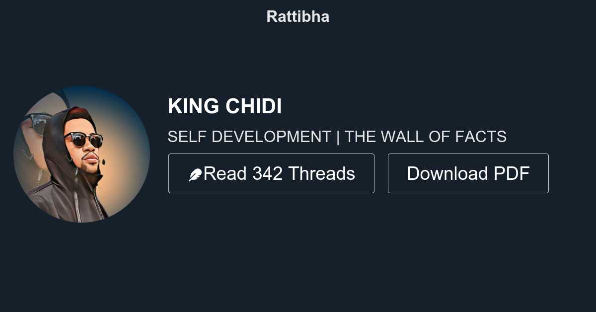 Threads from KING CHIDI - Rattibha