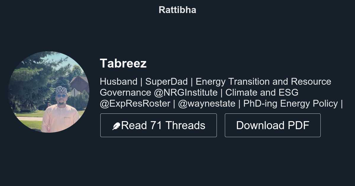 Threads from Tabreez - Rattibha