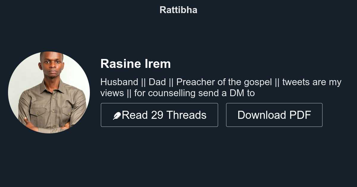 Threads from Rasine Irem - Rattibha